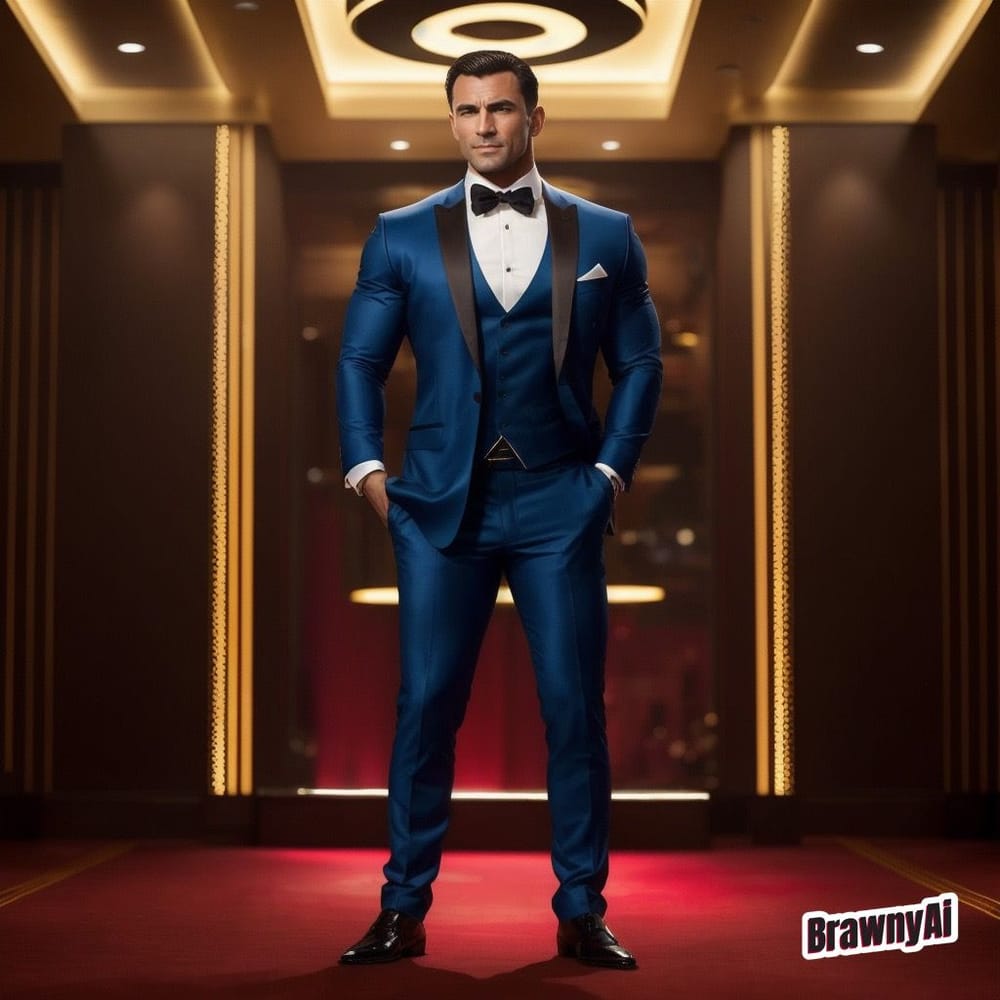 Hunk du Jour: Unveiling BrawnyAi’s Finest - Digital Ai Hunks from Casinos to Streets!