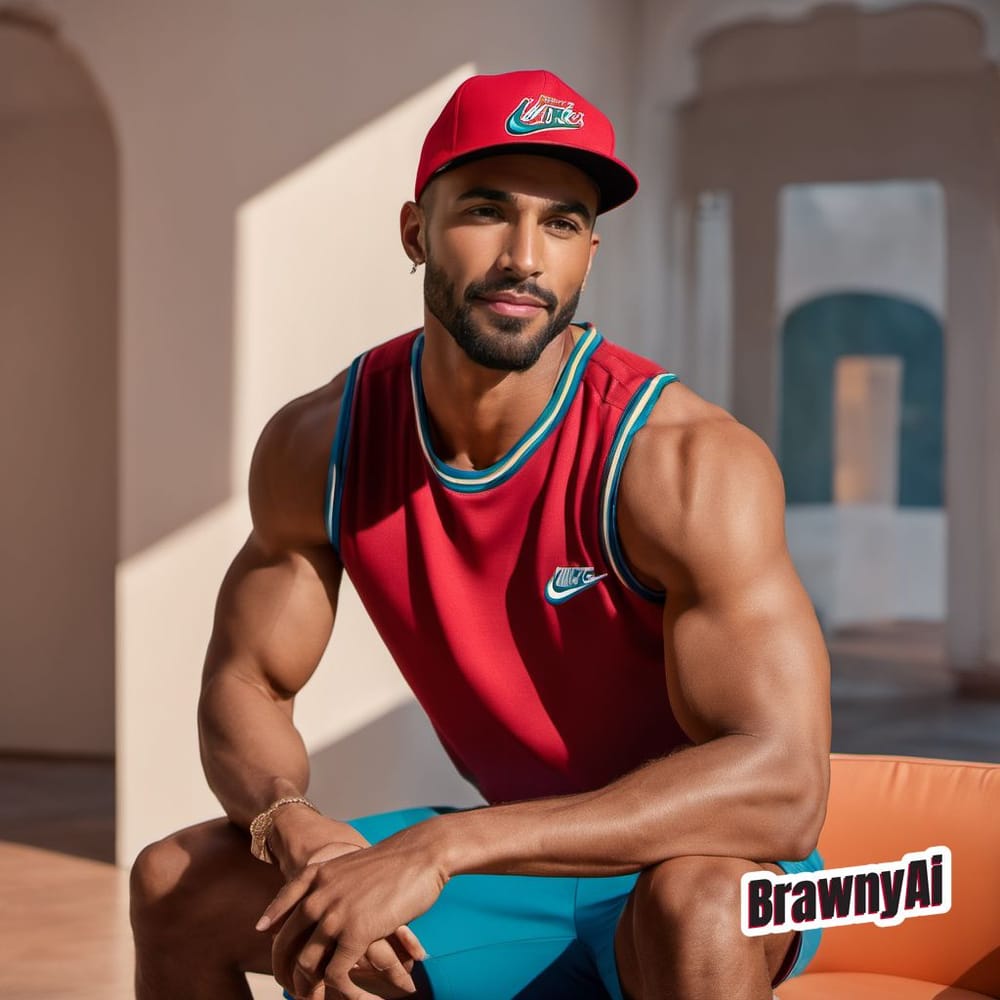 Meet Trey: BrawnyAi's Digital Hunk Who Embodies LA's Venice Beach Culture